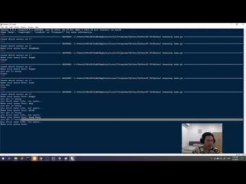 1 2 Python Guess the animal game Edited