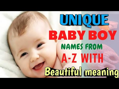 UNIQUE BABY BOY NAMES FROM A-Z WITH BEAUTIFUL MEANING | MOM'S DIARYTV
