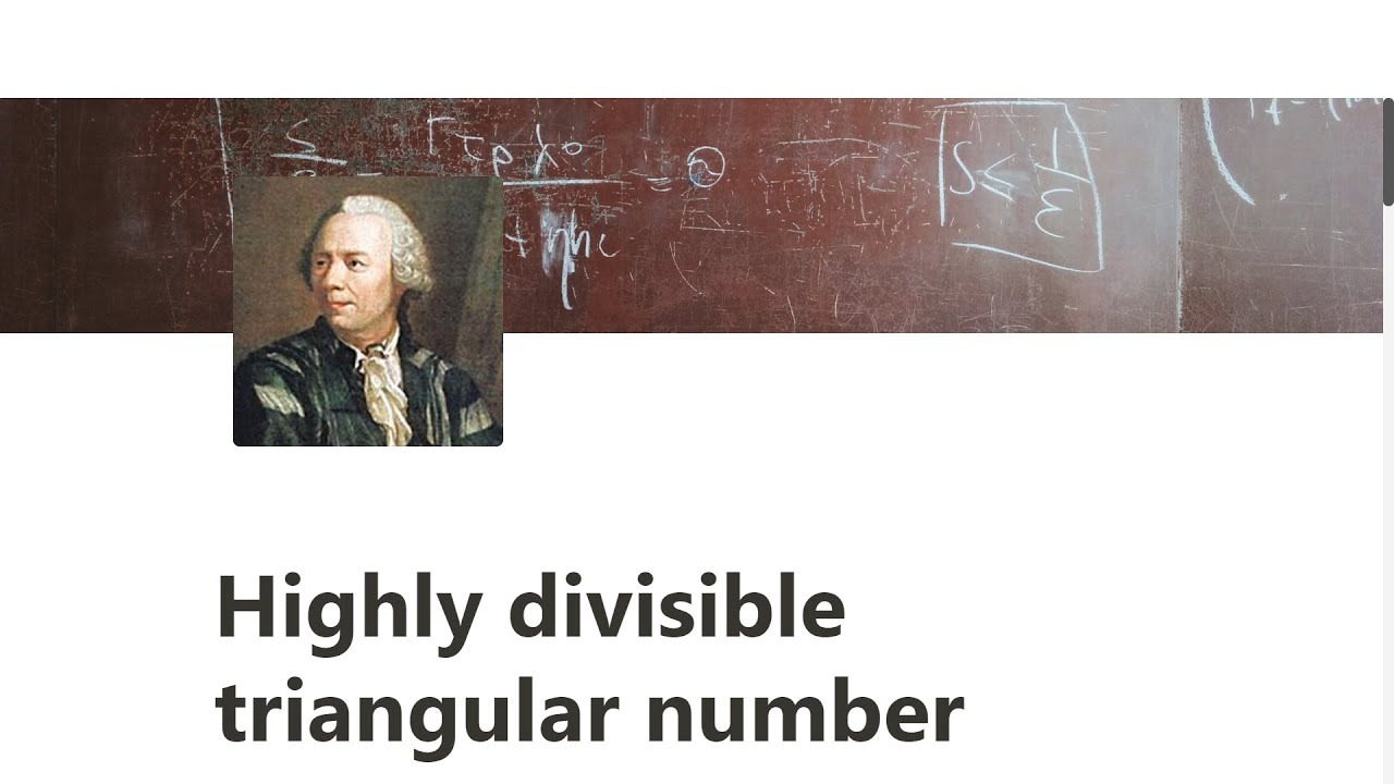 012 - Highly divisible triangular number  - Project Euler Challenge - JavaScript freeCodeCamp