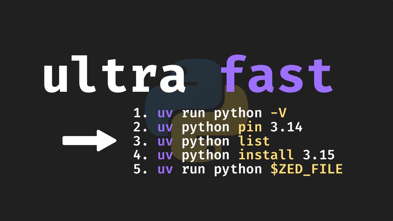 Python with UV is ULTRA Fast