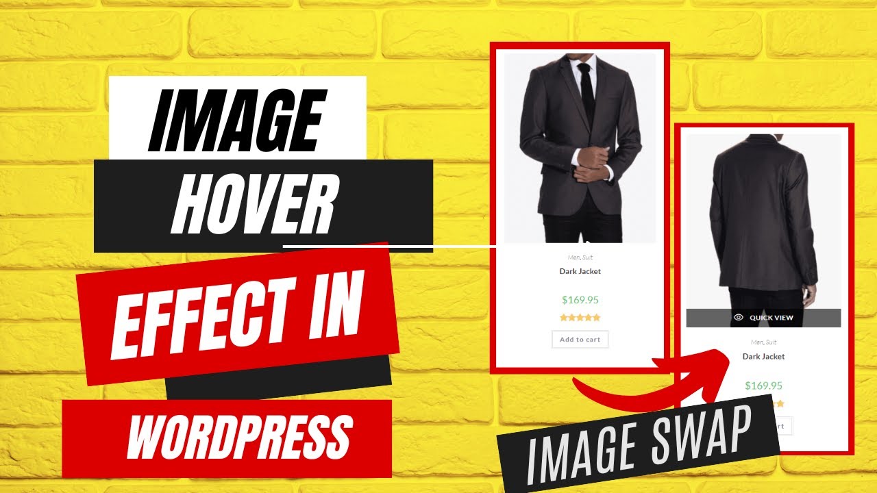 how to Enable Image hover effect in WordPress | Image Hover Effect | Image swap on hover