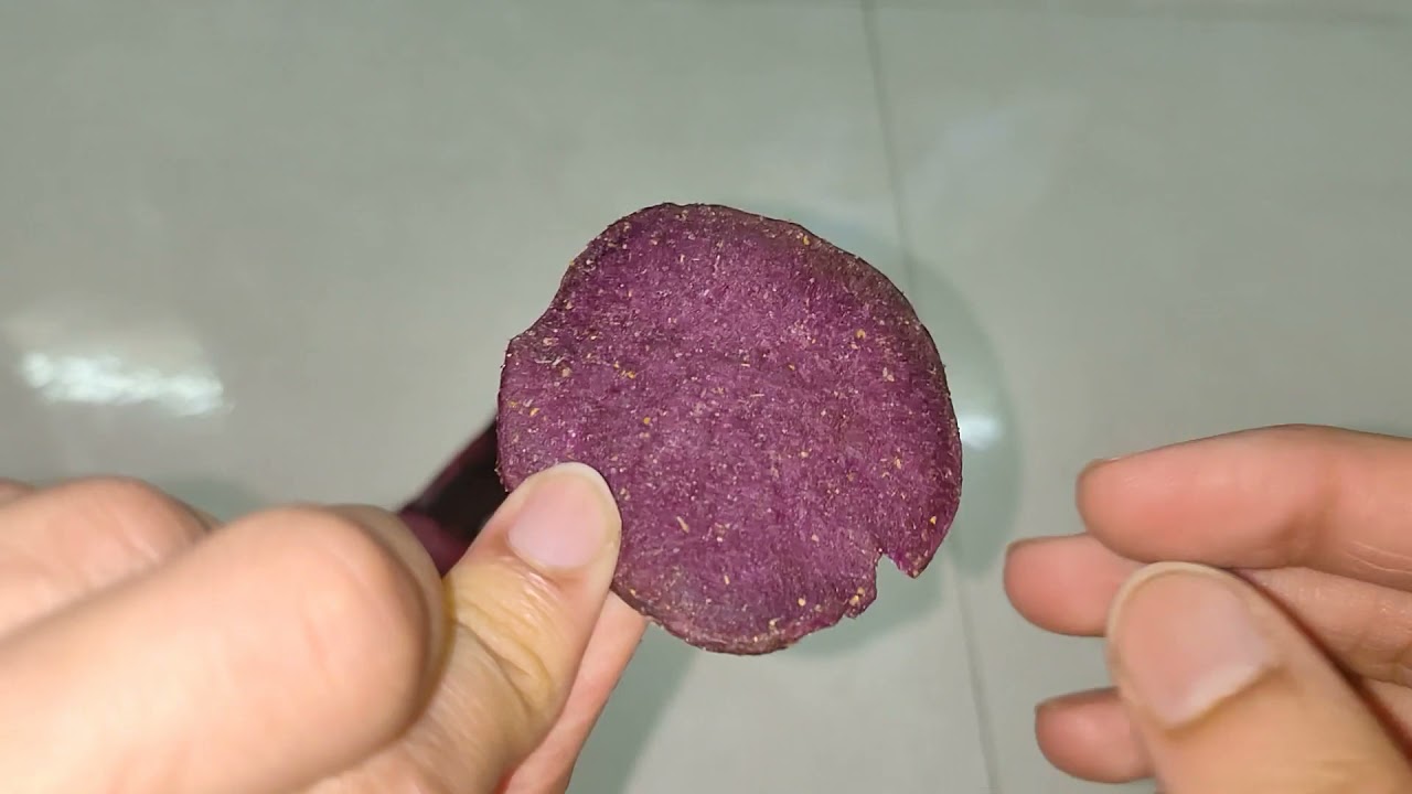 Purple  Sweet Potato CHIPS Unboxing and Review