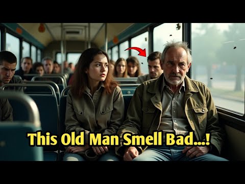 She Sat Beside a Dirty Old Man on a Bus — What He Whispered Changed Her Life