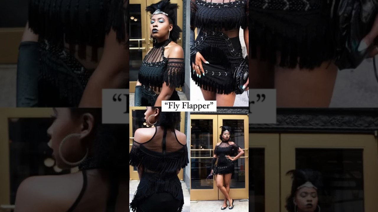 “Fly Flapper” | A 20’s decade look with a modern twist #stylebydro #fashion #style