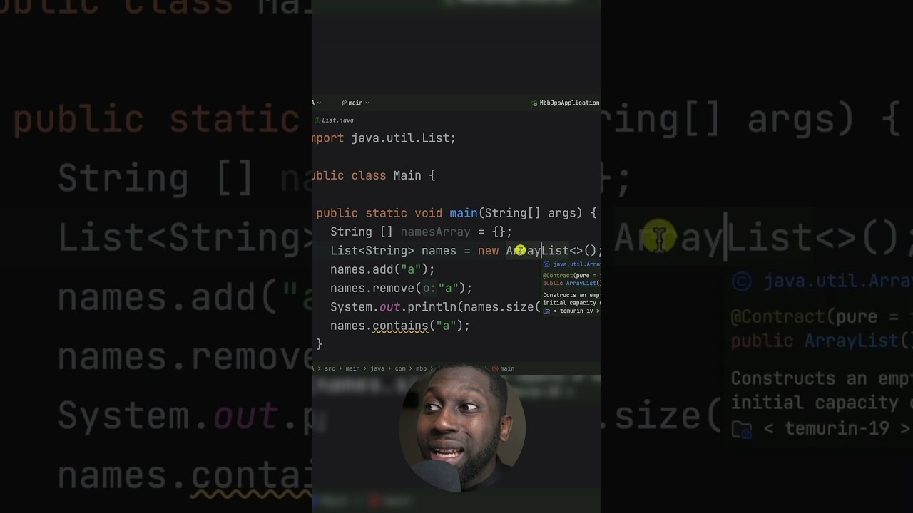 ArrayList is Backed by WHAT???