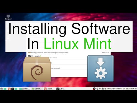 How To Install Apps In Linux Mint Outside Of Software Manager - AppImages, Deb Packages, Archives