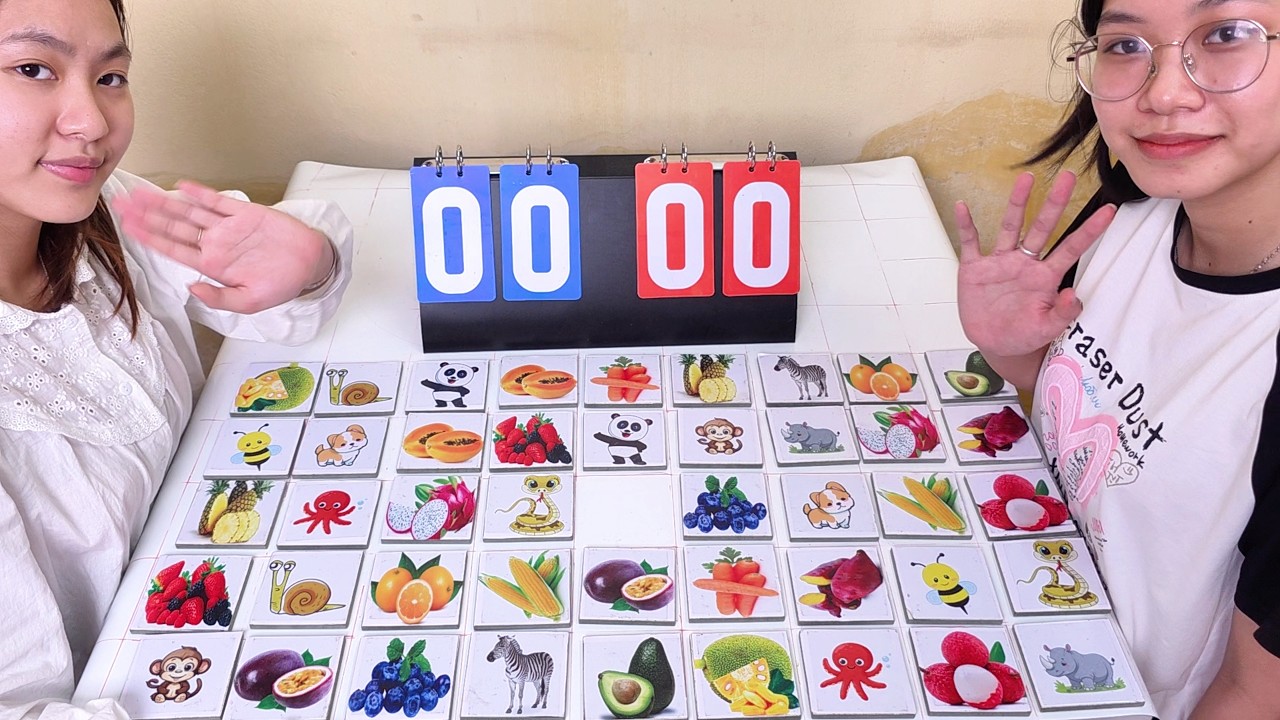 Find the Matching Pairs Before Me! 😂🧩 Easy or Not?