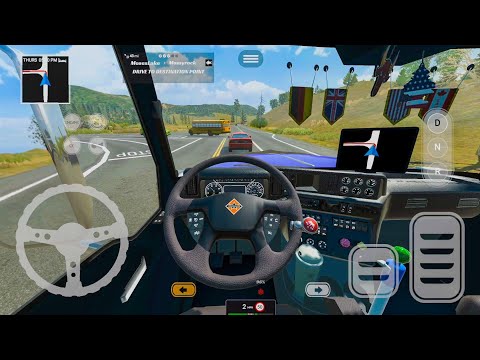 🚚 Truck Simulator PRO USA Ultra Graphics Gameplay | Best Truck Simulator Game for 2025