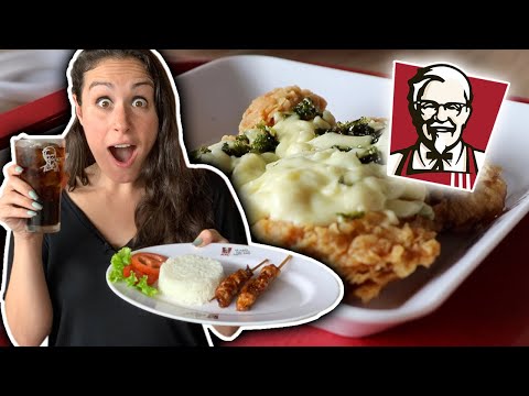Fanciest KFC in Vietnam 🍗🇻🇳 We TRY the ENTIRE Menu