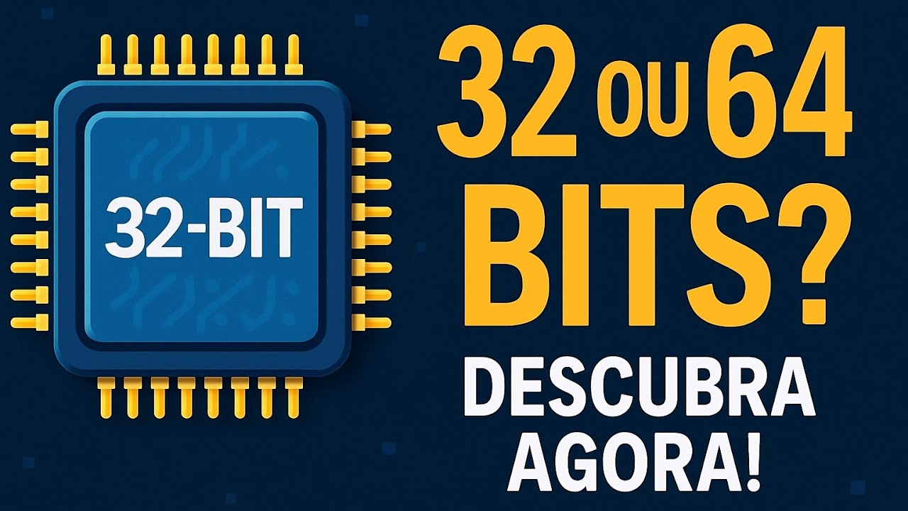 Como saber se o processador  é 32 BITS ou 64  bits ? confira AGORA! #windows #informática