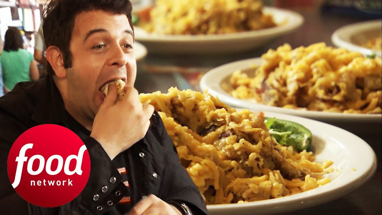 Adam Struggles To Eat His Way Through 8 Massive Don Juan Tacos | Man v Food