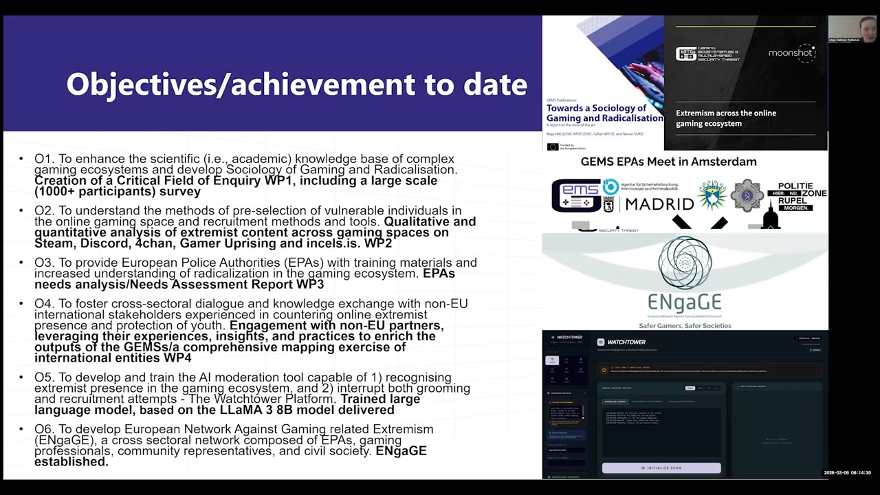 Presentation 01 - Maja Halilovic-Pastuovic: Symposium Opening and GEMS Project Overview