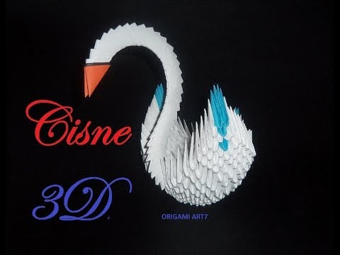 Cisne origami 3D paso a paso | The Secrets of Origami
