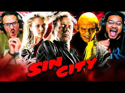 SIN CITY (2005) MOVIE REACTION!! FIRST TIME WATCHING!! Robert Rodriguez | Bruce Willis