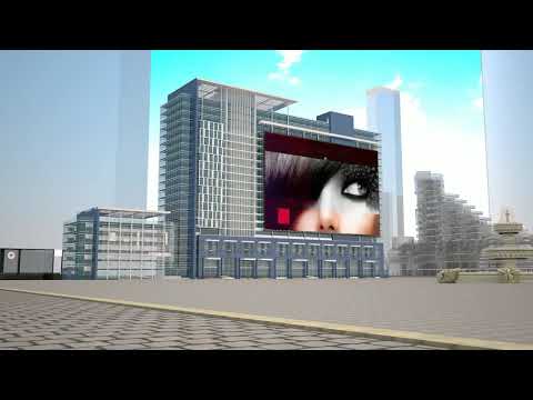 UNUSUAL Rocketsign FANDOM Creative Outdoor Fixed LED Display (also used for Sport perimeter)