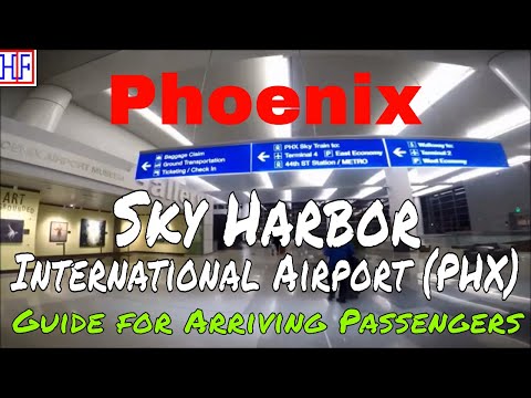 Phoenix Sky Harbor International Airport (PHX) - Arrivals and Ground Transportation Guide
