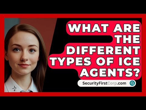 What Are The Different Types Of ICE Agents? - SecurityFirstCorp.com