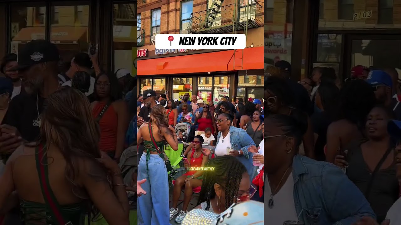 Harlem Block Party #short #shorts #newyork #harlem