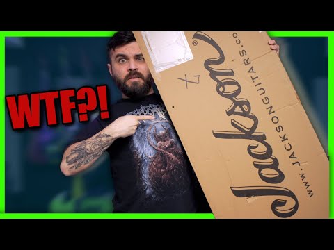 HOLY **** Unboxing This INSANE Jackson Guitar...