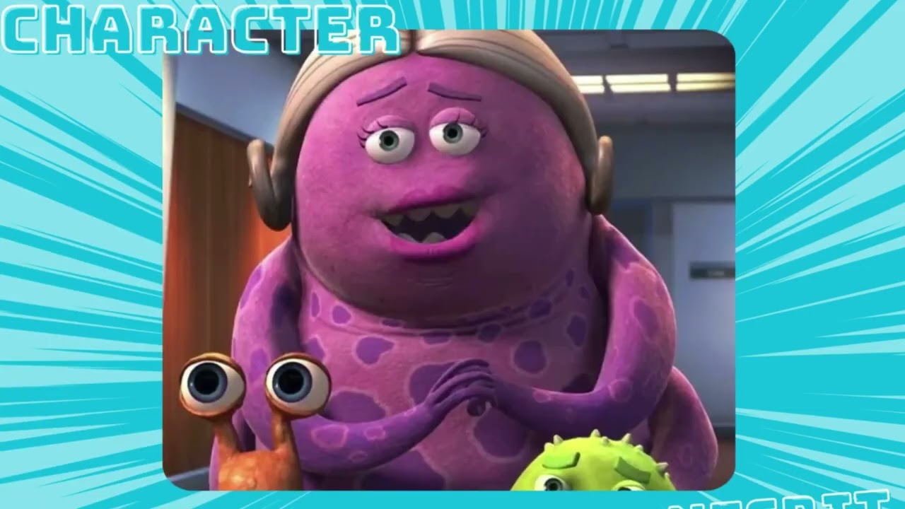 LIST OF CHARACTER MONSTER INC
