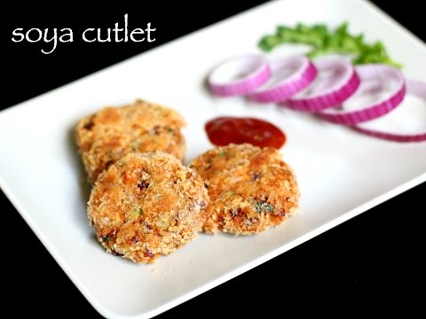 soya chunks cutlet recipe | cutlet with soya chunks recipe