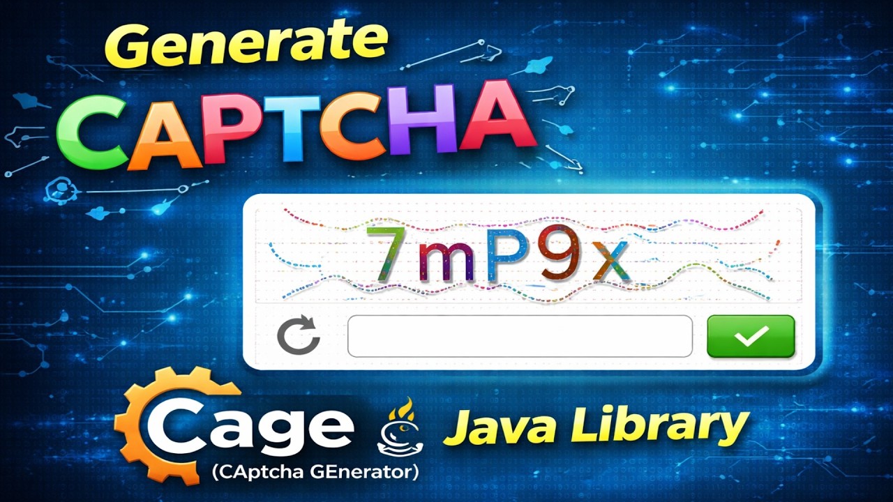 Generate Captcha using Cage (CAptcha GEnerator Java Library) Library | Almighty Java