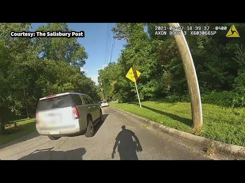 Body camera footage of Craig Pierce's arrest in Salisbury, N.C.