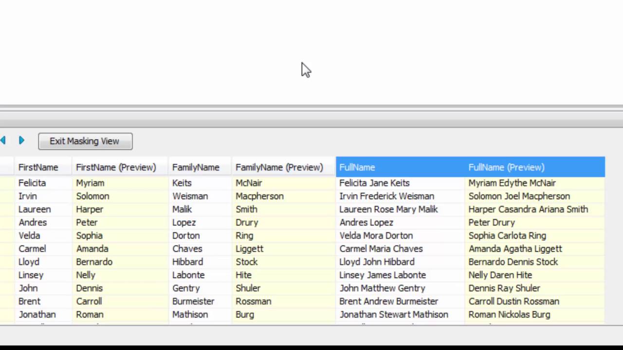 DataVeil Data Masking Getting Started Technical Demo v3