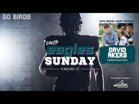 Super Bowl Sunday 2023 with Philadelphia Eagles Kicker David Akers