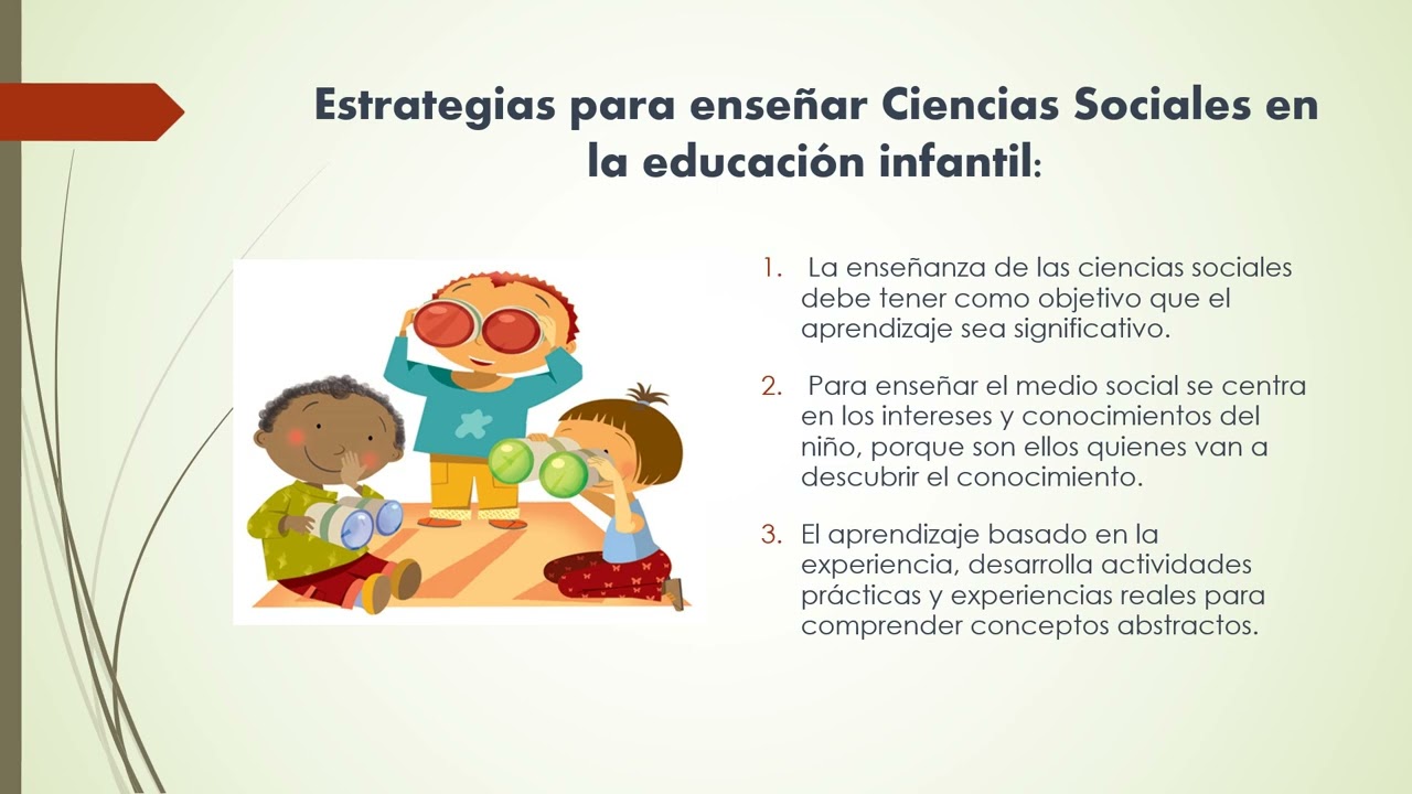 Los procesos de enseñanza y aprendizaje en la educación infantil.