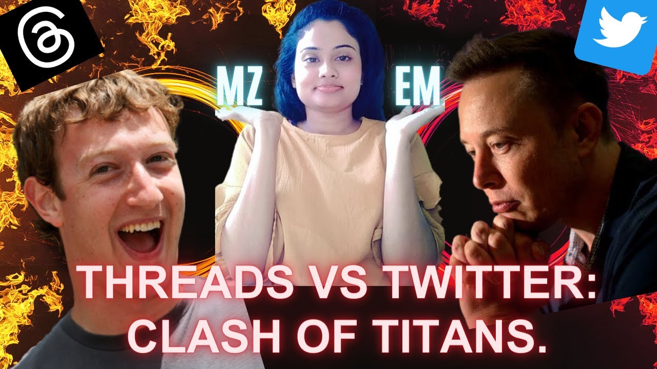 Threads  Vs Twitter : Clash of Titans. | @Cloudkokila775