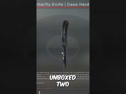 He Unboxed 2 BUTTERFLY Knives in a row...