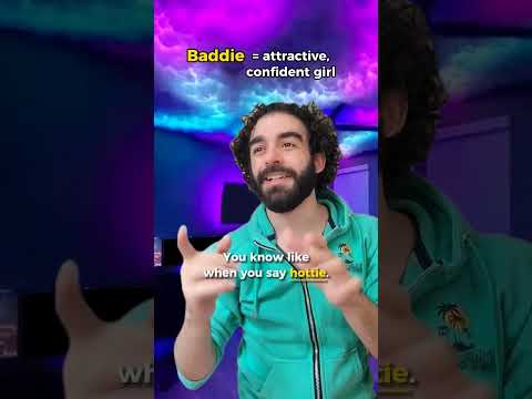 That girl is a BADDIE! English Vocabulary #learnenglish #englishvocabulary #genz #ingles