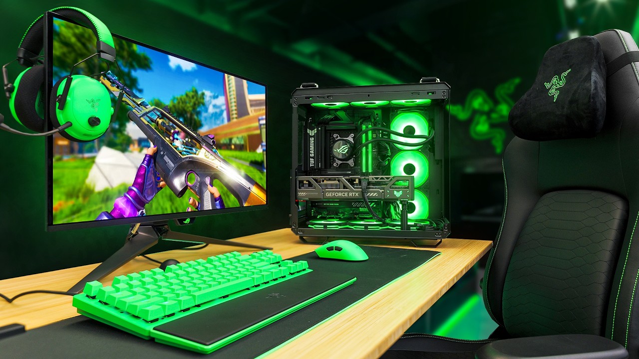 We Built an ALL RAZER Gaming Setup...Bad idea?