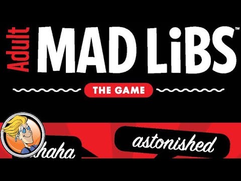 Adult Mad Libs: The Game β game preview at Gen Con 50