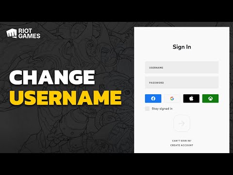 How To Change Riot Sign In Username