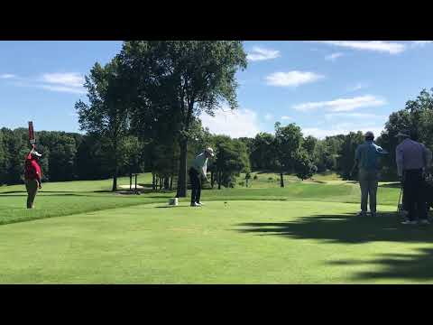 John Huston Golf Swing