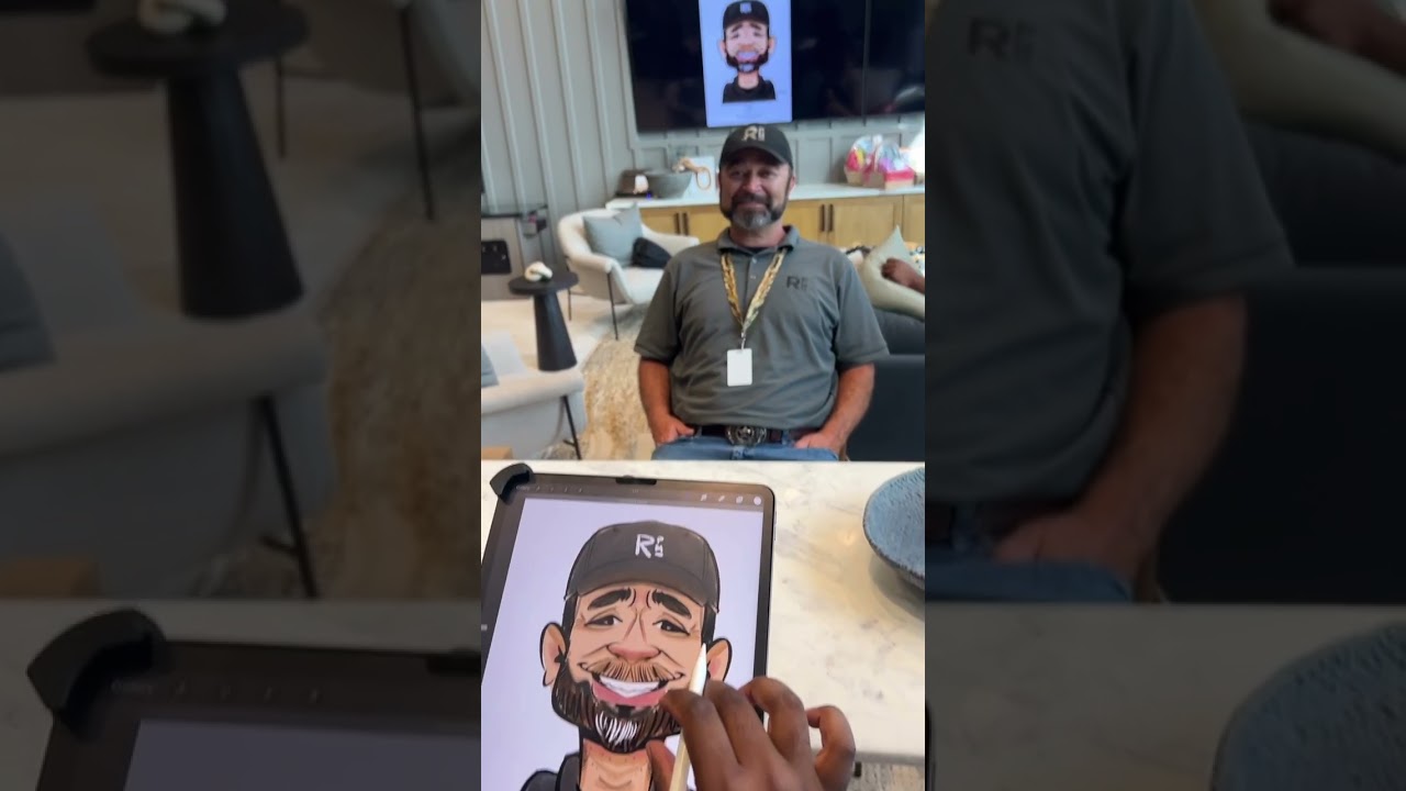 POV: My favorite apps to draw Caricatures on the iPad 🎨🖼️🖌️