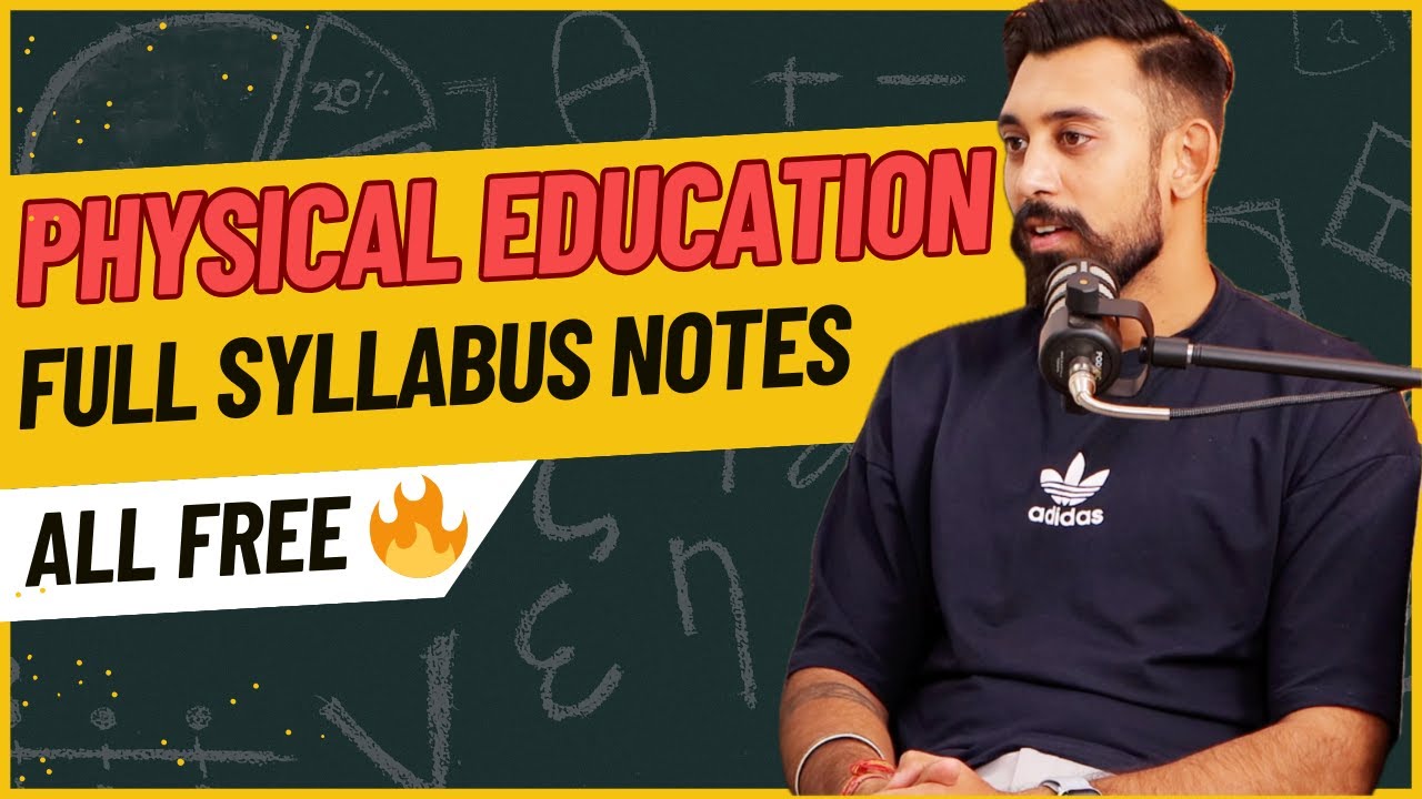 Physical education ALL notes | Free Download | Fod dena