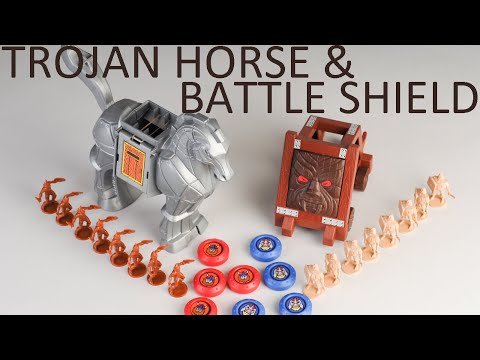Crossbows and Catapults Trojan Horse Battle Shield - The Most Fun Expansion Set