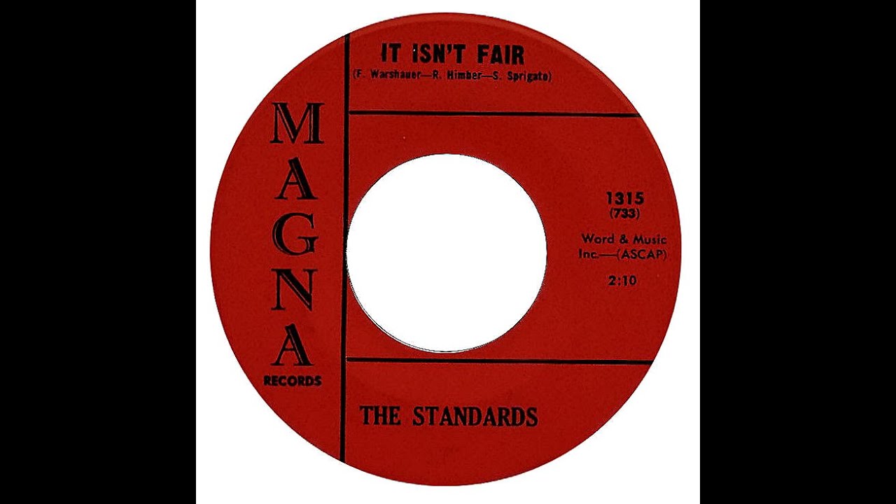 STANDARDS  IT ISN'T FAIR