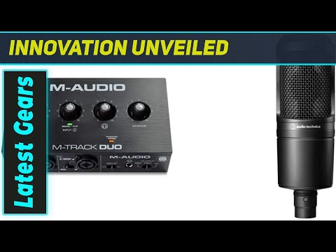 M-Audio M-Track Duo AT2020: Your Best First Mic & Interface