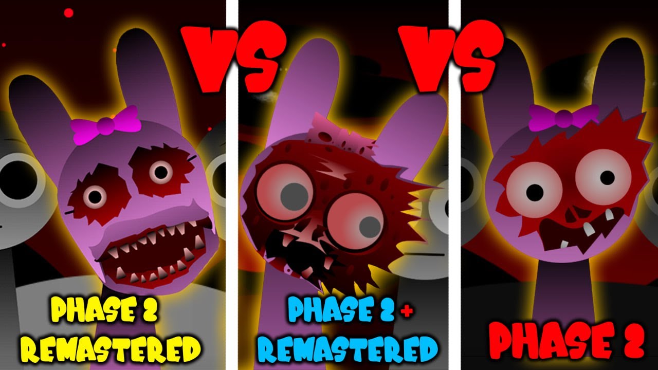 Sprunki Phase 2 vs Remastered and Remastered  2.0 : Which ONE is a Game Changer?