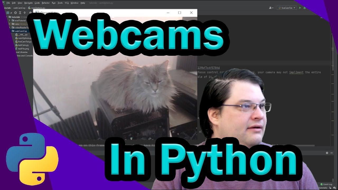 Reading Webcams In Python [Python OpenCV Tutorial]
