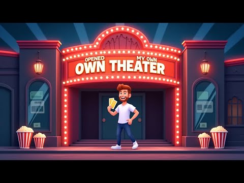 I OPENED A MOVIE THEATER IN 2025! 🍿🎥 | Cinema Simulator 2025 #1