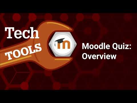 OLD - HAS BEEN UPDATED - Quizzing in Moodle 4.0: Overview