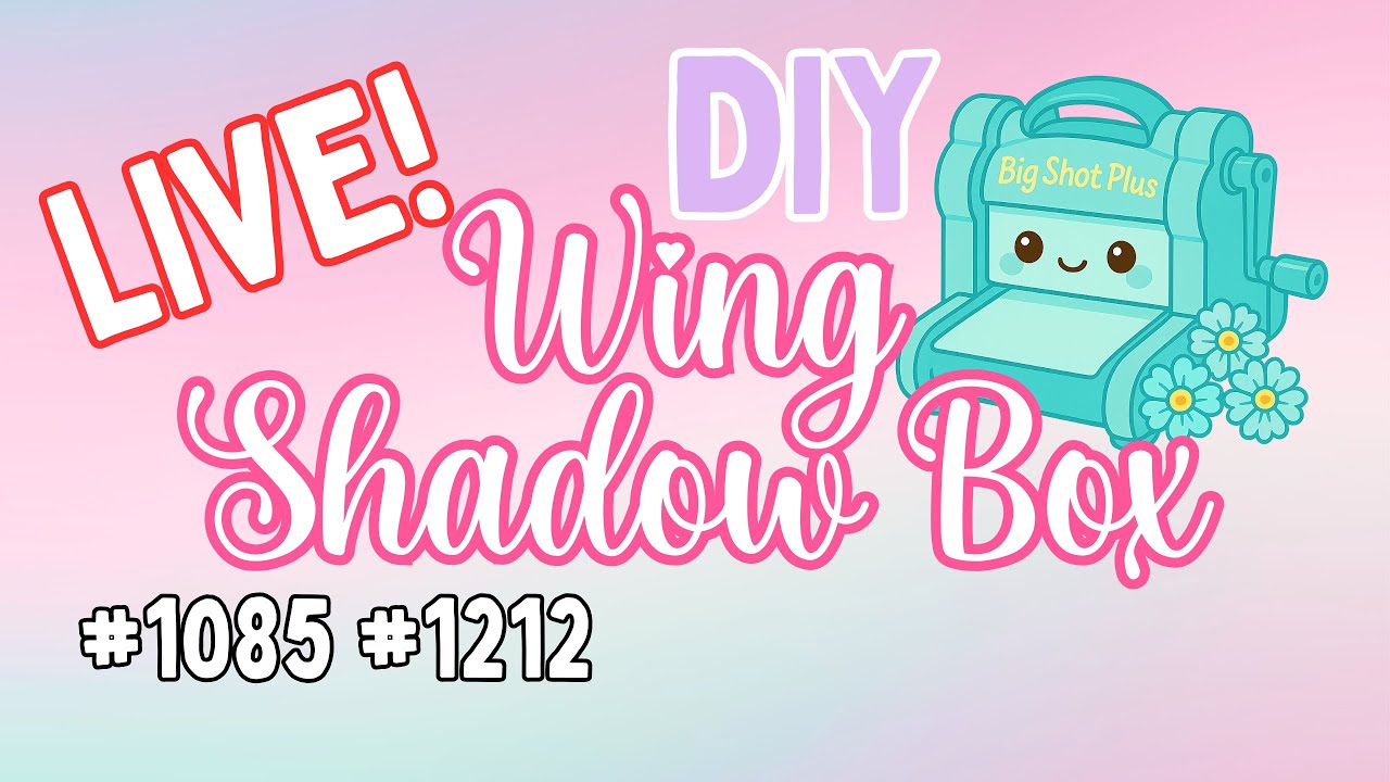Wing Memorial Shadow Box DIY #1085 #troqueles #cuttingdies #mtdiy