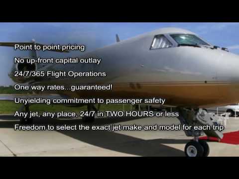 JetOptions on demand private jet charter video