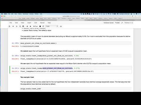 Python for Data Analysis 2018 - Lesson 17 (6/7)