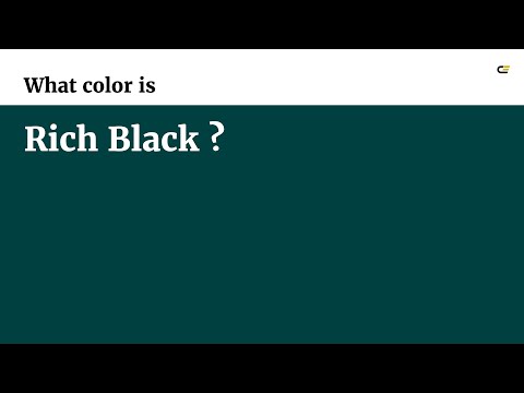 Rich Black ? #004040 hex color - Green color - Warm color 004040